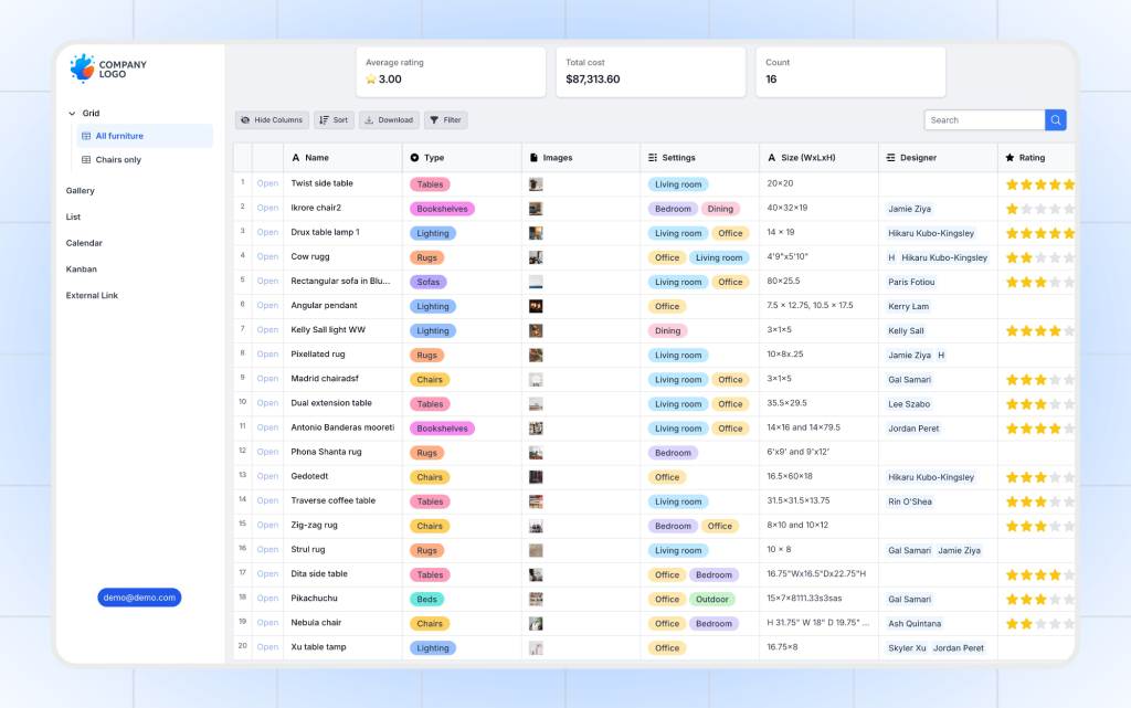 miniExtensions for Airtable